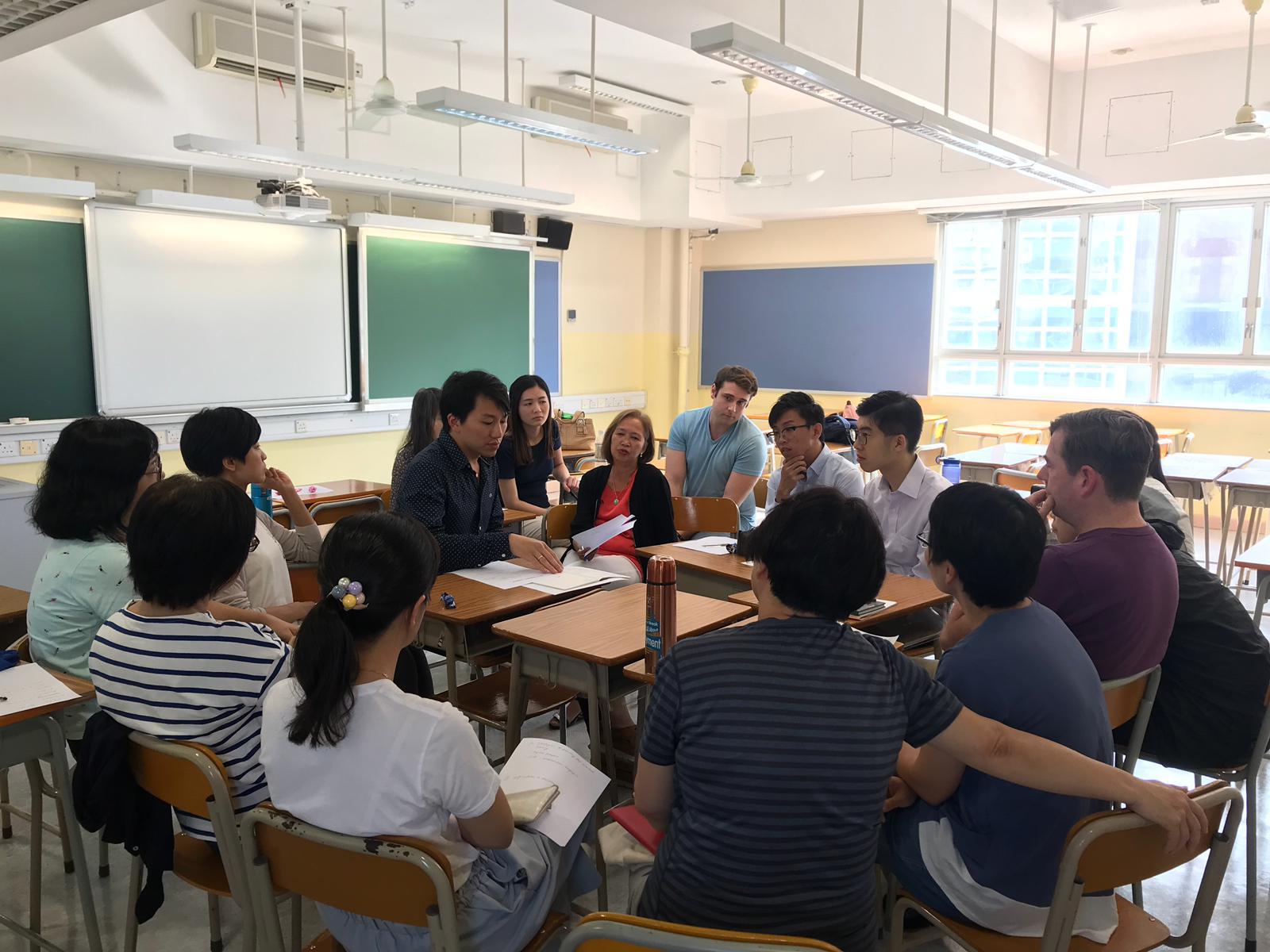 Joint section staff development workshop – Kowloon True Light School