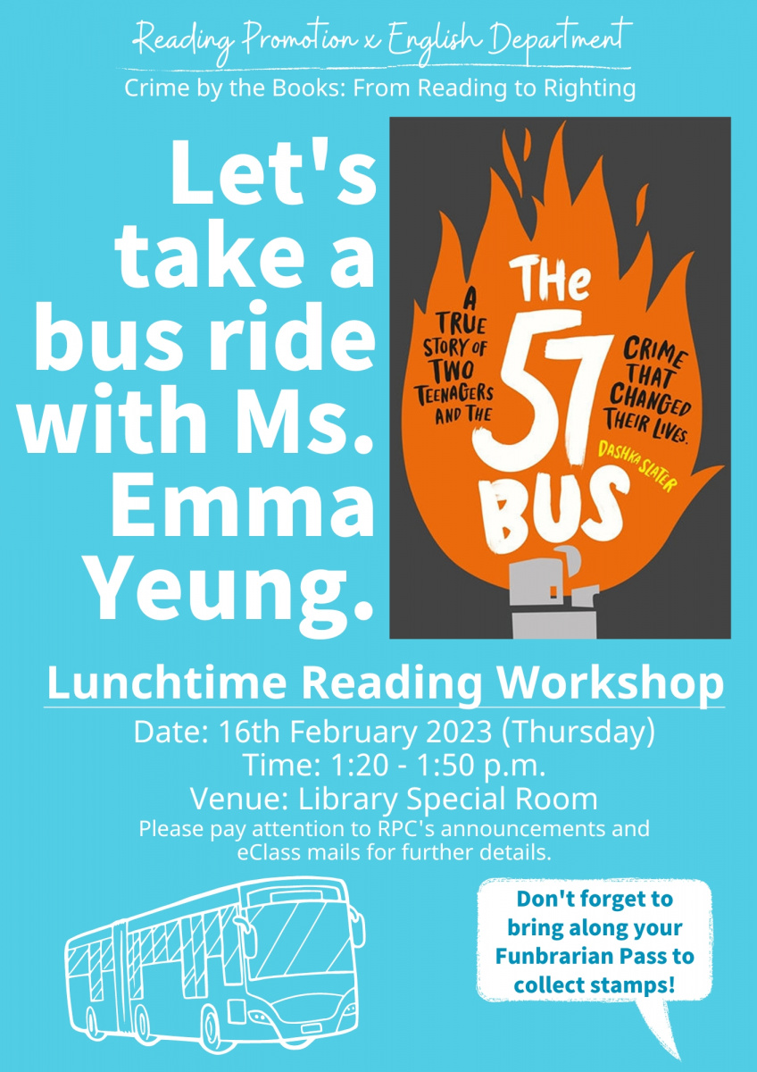 Kicking off Lunchtime Reading Workshops with a Bang – Kowloon True ...