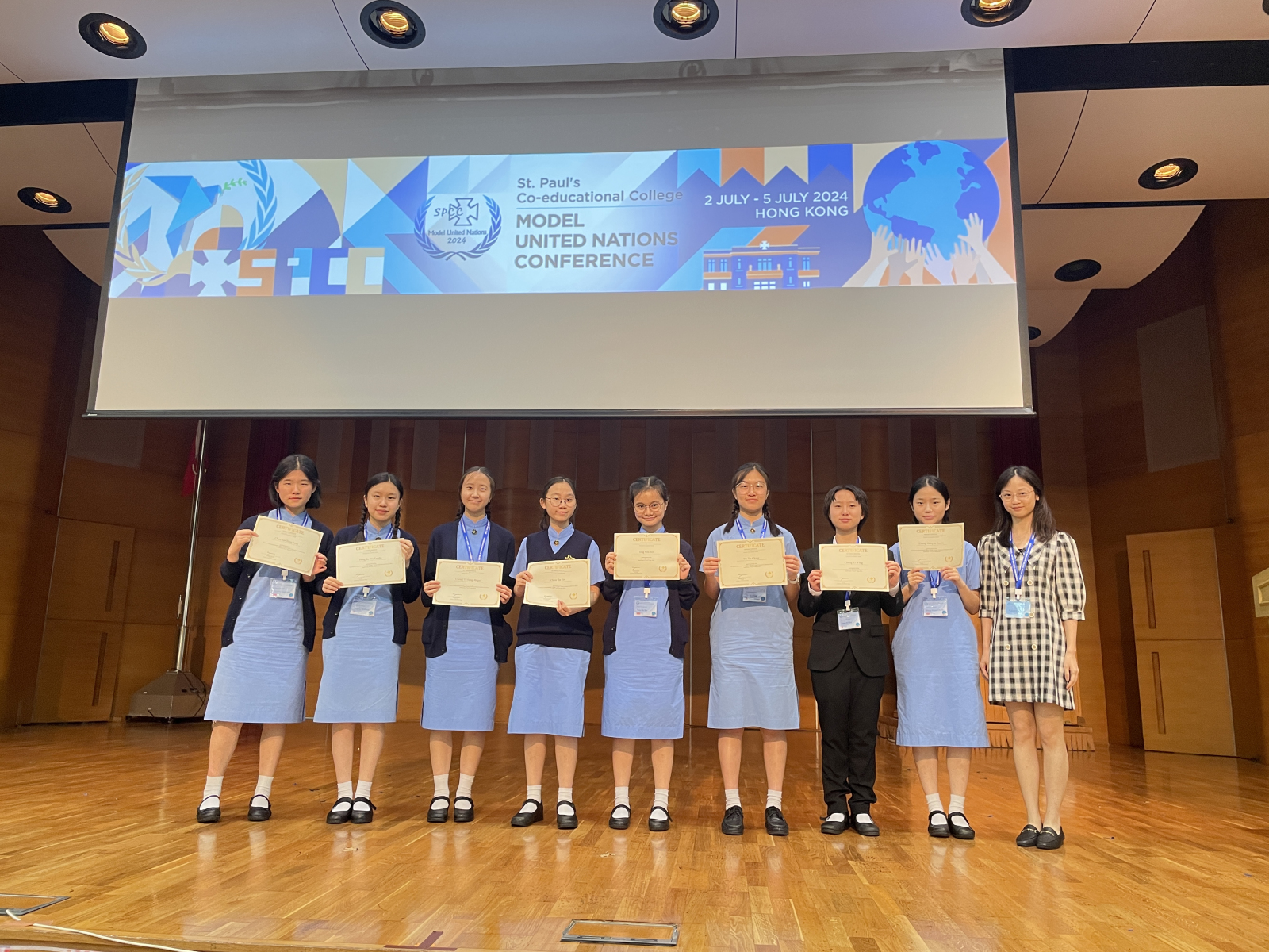 SPCC Model United Nations Conference 2024 – Kowloon True Light School